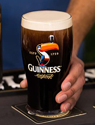 Guinness Single Glasses | Guinness Pint Glasses | Guinness Glassware ...