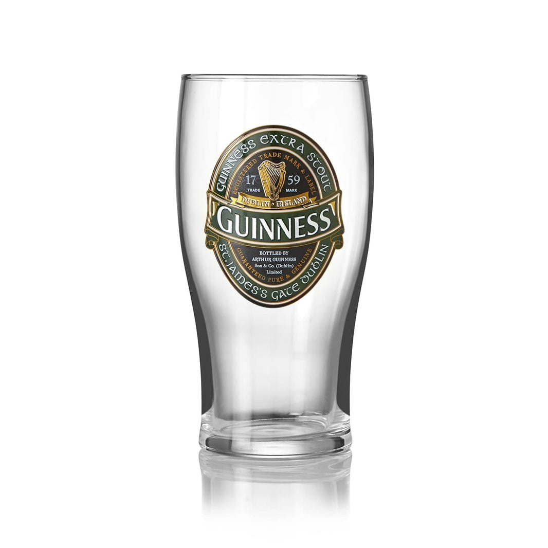 Guinness Single Glasses | Guinness Pint Glasses | Guinness Glassware ...